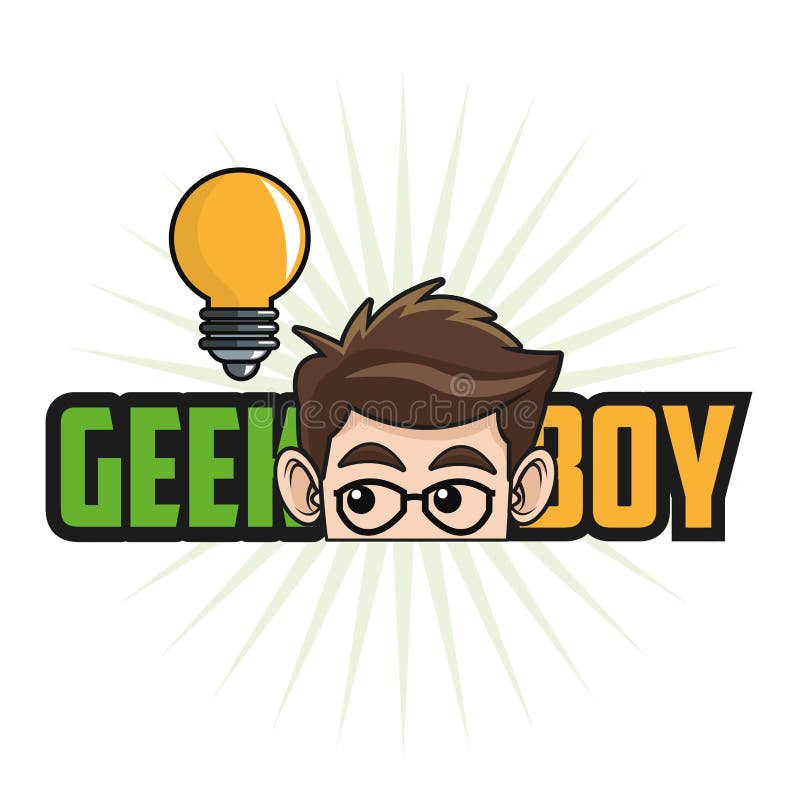 Geek Design, Identity Concept, Vector Illustration Stock Vector ...