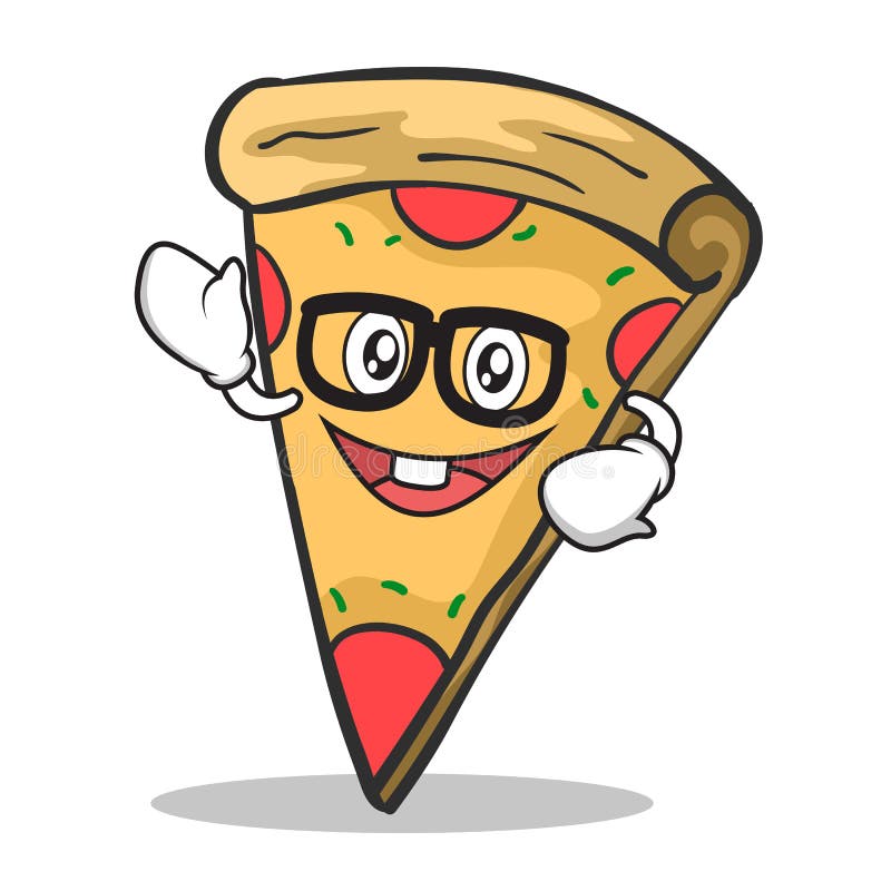 Geek Pizza Face Stock Illustrations – 13 Geek Pizza Face Stock ...