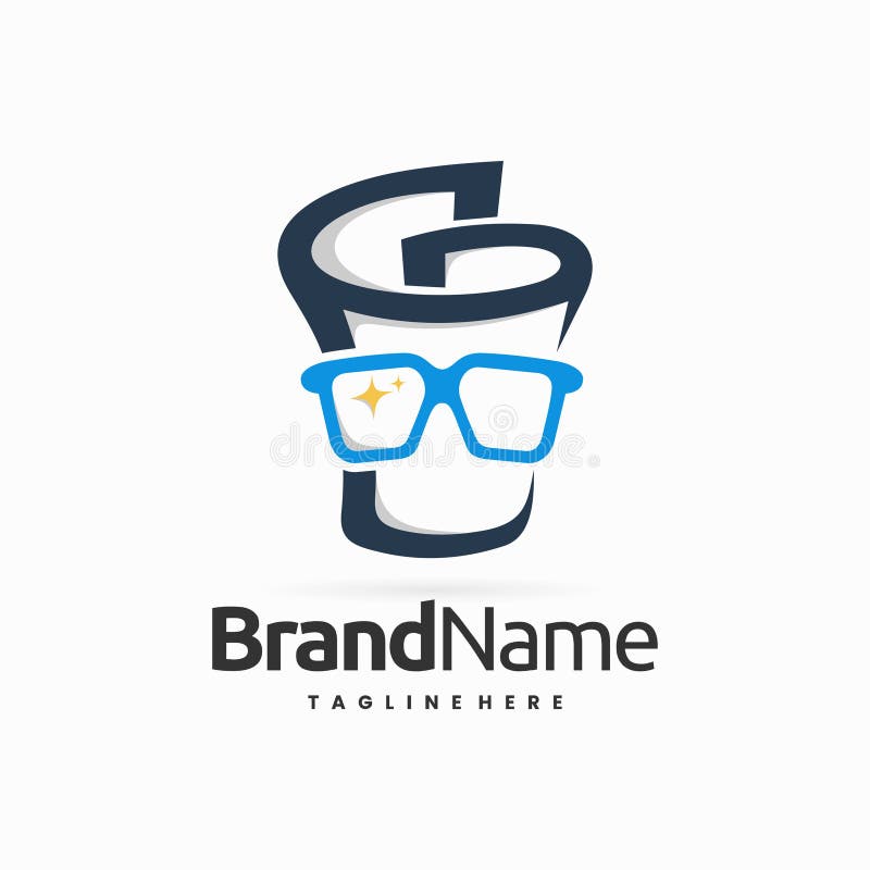 Geek Paper Logo, Paper Geek Logo Stock Vector - Illustration of simple ...