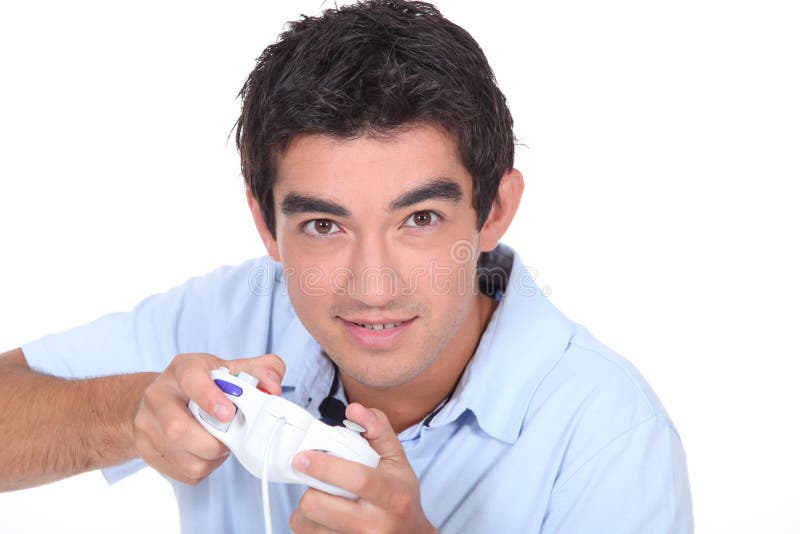 Geek. stock image. Image of brown, person, gamer, eyebrows - 36895369