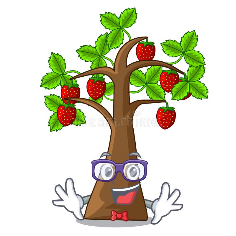 Strawberry Tree stock illustration. Illustration of healthy - 30986116
