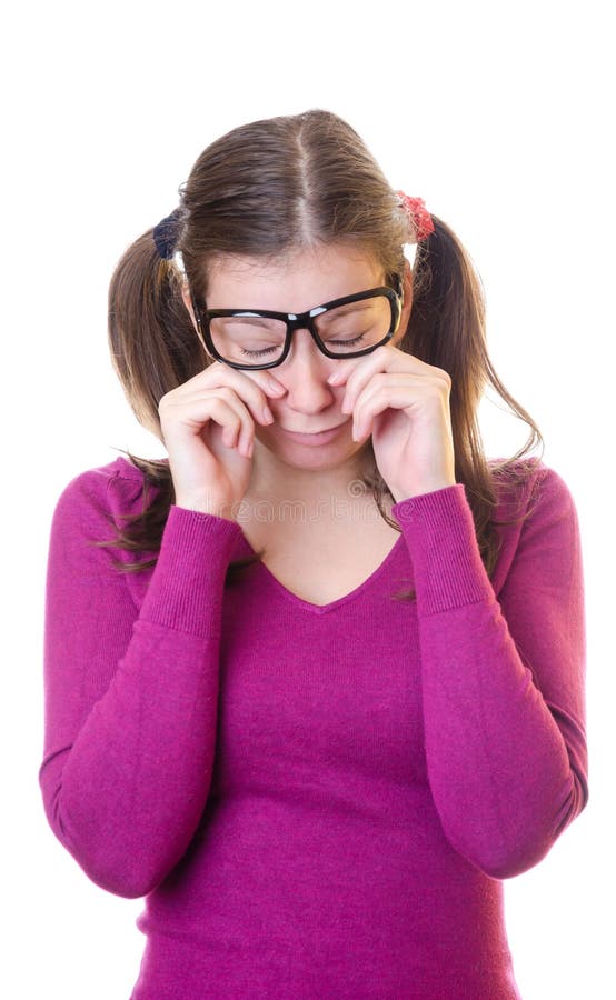 Woman with ponytail stock image. Image of female, hair - 28770119