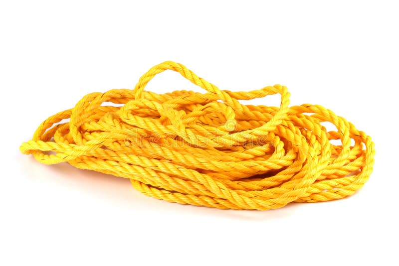 Gele koord stock afbeelding. Image of gesloten, idee, mededeling - 7018691