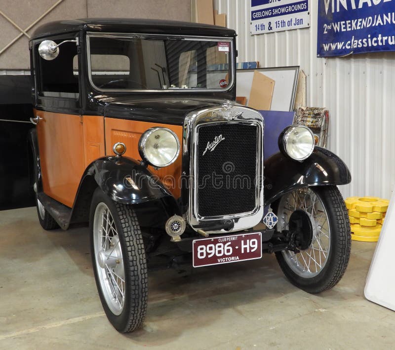 Austin A7 at the Geelong Show 2022 Editorial Stock Image - Image of ...