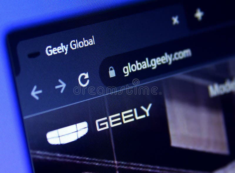 Geely Automotive Company Logo Imagen editorial - Imagen de automotor ...