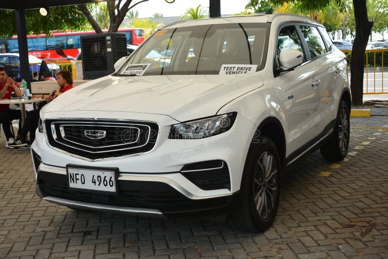 Geely Azkarra at Autofest Test Drive in Pasay, Philippines Editorial ...