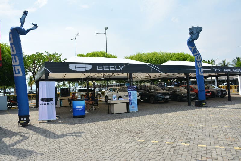 Geely Booth at Manila International Auto Show in Pasay, Philippines ...