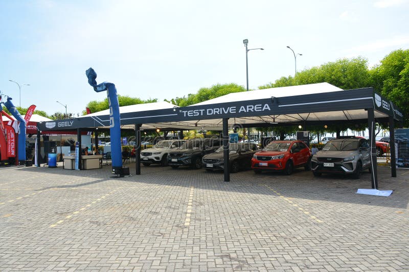 Geely Booth at Autofest Test Drive in Pasay, Philippines Editorial ...