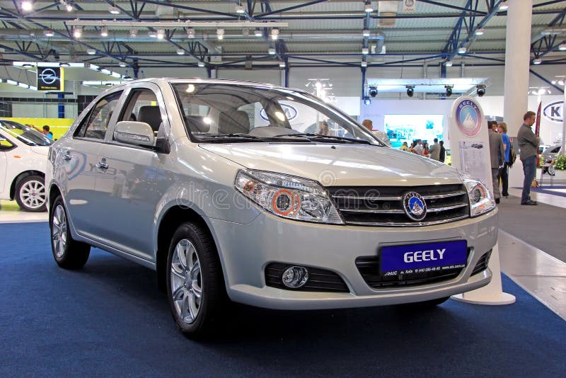 Geely Cross editorial stock image. Image of autocar, motorshow - 37458599