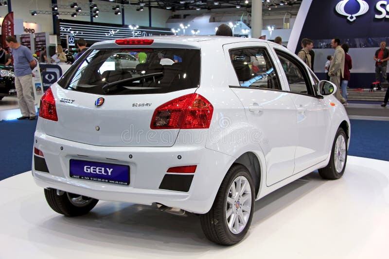 Geely Englon SC 515-RV editorial stock photo. Image of mobile - 37459108