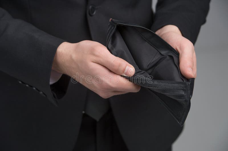 Geen geld geen honing stock afbeelding. Image of mislukking - 34142885