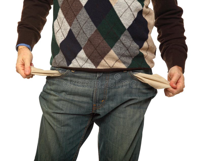 Geen geld hier stock afbeelding. Image of geïsoleerd - 17537817