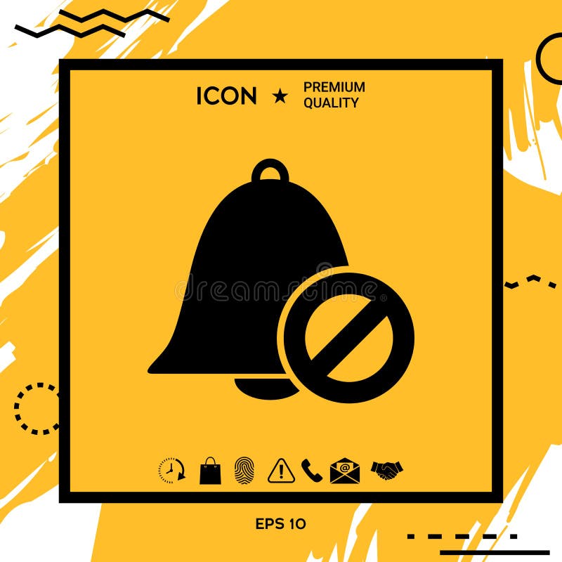 Geen Klokpictogram Het Teken Van Het Verbod Het Symbool Van Het Einde ...