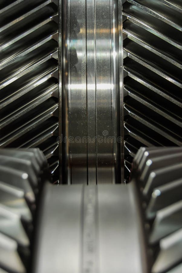 Gray Gear-Wheel Steel Gear Gear-pinion Macro Stock Image - Image of ...
