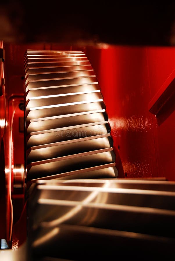 Red Orange Gear-Wheel Toothed Gear-pinion Closeup Stock Image - Image ...