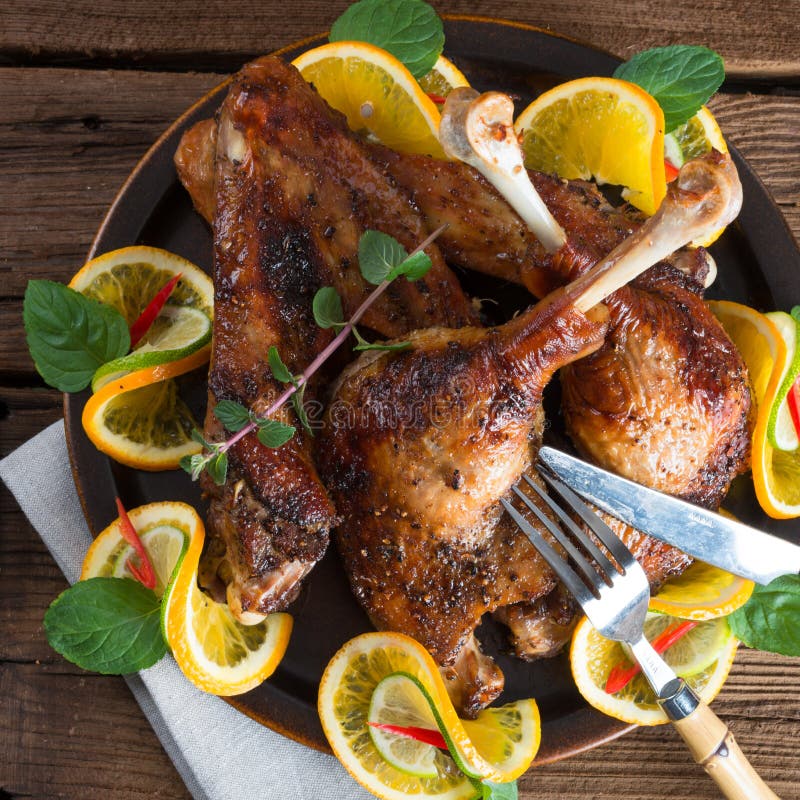 Geese Meat for St. Martin S Day Stock Image - Image of chicken, cooking ...