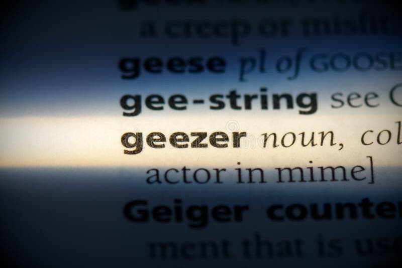 Geezer stock photo. Image of isolated, linguistic, close - 161577808