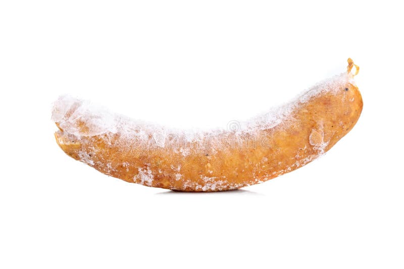 Gefrorene Wurst stockbild. Bild von kühlraum, markt, studio - 34081269