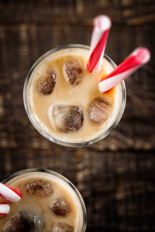 Gefrorener Kaffee Mit Milch Stockfoto - Bild von cocktail, glas: 68463998