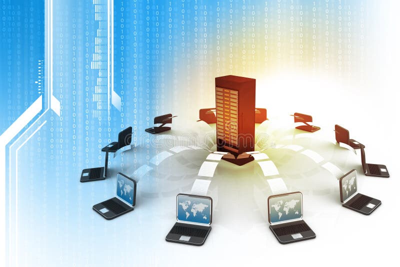 Dossier die concept delen stock illustratie. Illustration of exemplaar ...