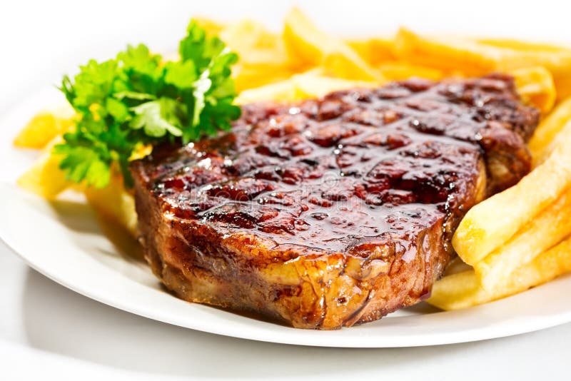 Gegrilltes Fleisch stockfoto. Bild von rindfleisch, mahlzeit - 26215532