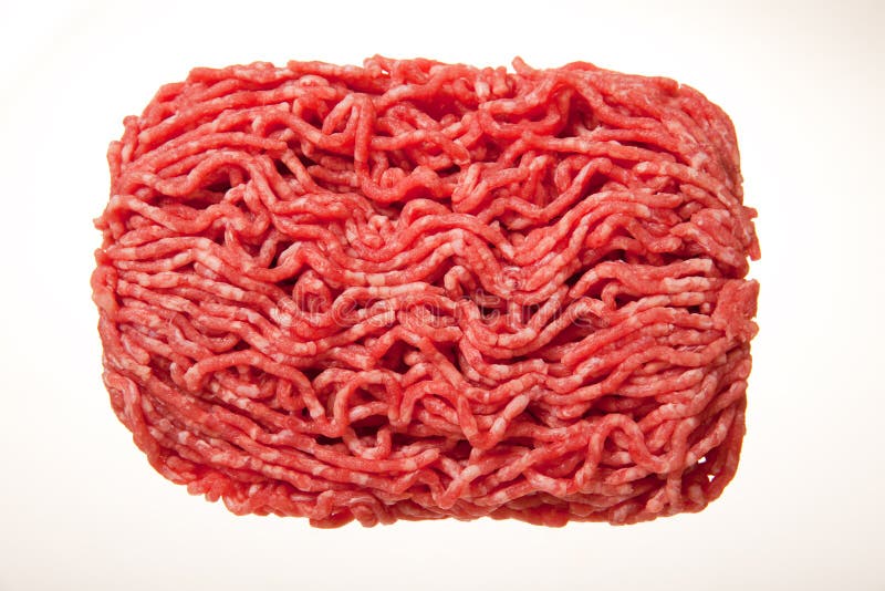 Gehacktes Rindfleisch stockfoto. Bild von fleisch, rindfleisch - 10959578