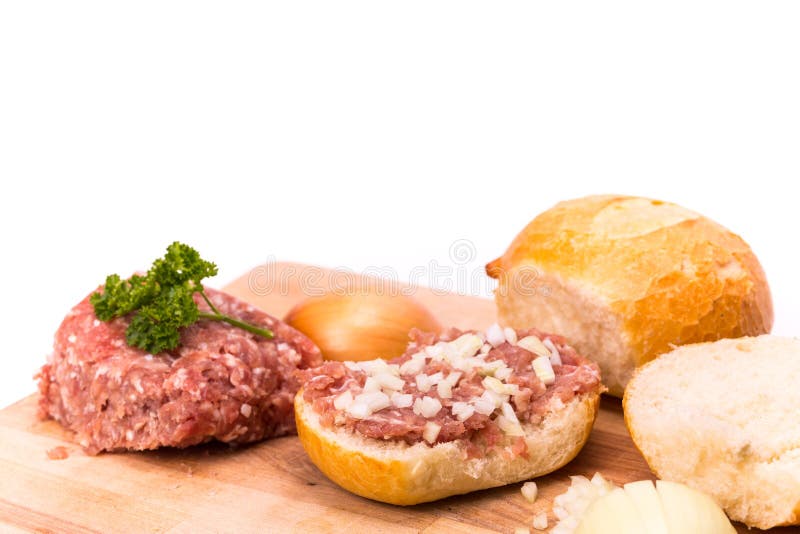 Gehacktes Fleisch stockfoto. Bild von reif, hintergrund - 37744696