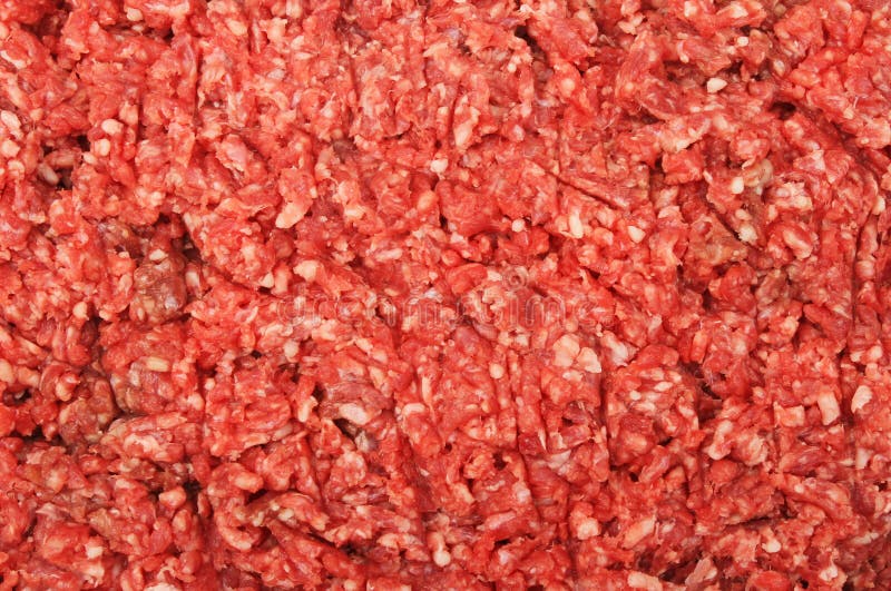 Gehacktes Rindfleisch stockbild. Bild von rindfleisch - 45435267