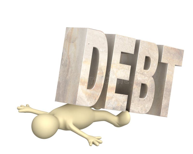 Geisel der Schuld stock abbildung. Illustration von ladung - 12092167
