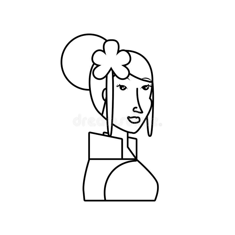 Geisha Avatar Stock Illustrations – 945 Geisha Avatar Stock ...