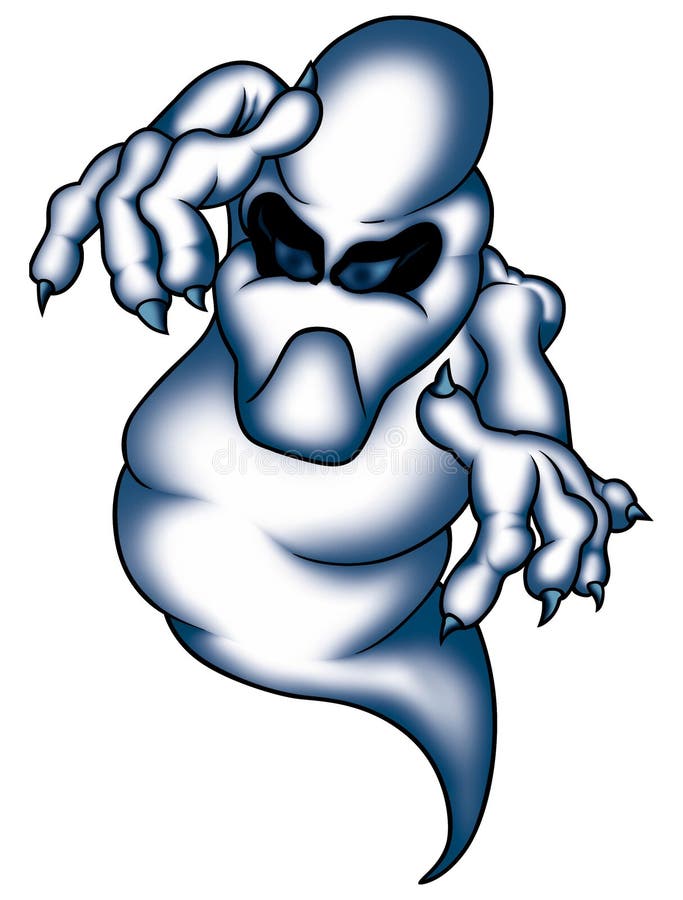 Geist vektor abbildung. Illustration von halloween, clips - 7506531