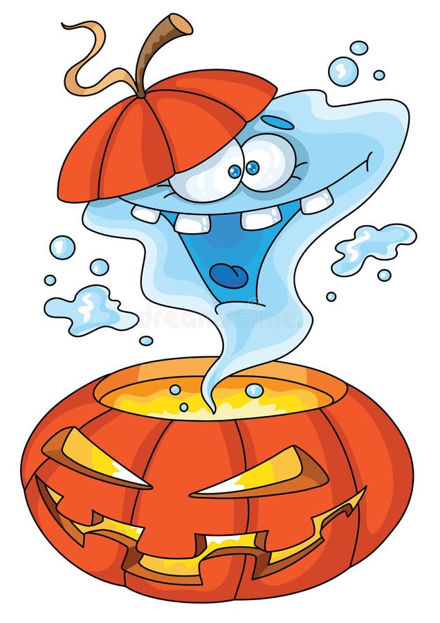 Geist Halloween vektor abbildung. Illustration von gespenstisch - 16034978