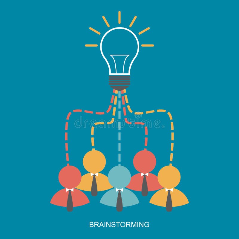 Geistesblitz Stock Illustrationen, Vektors, & Klipart – (48,963 Stock ...