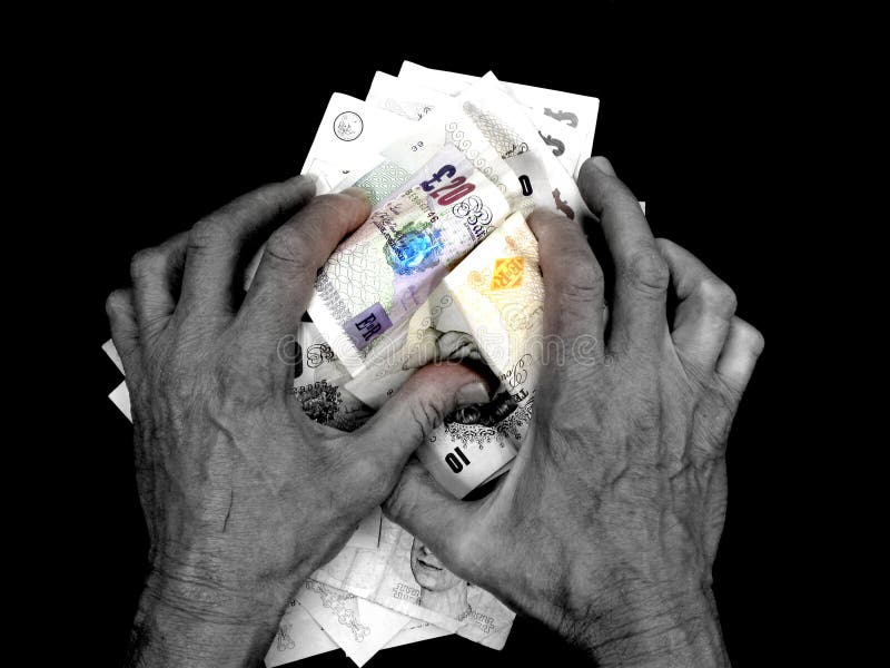 Geiz stockbild. Bild von aneignungssucht, konzept, habsucht - 65603717