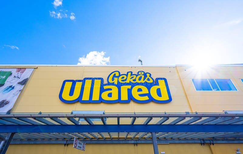 GekÃ¥s Ullared Logo on the Facade of the Warehouse.. Editorial ...