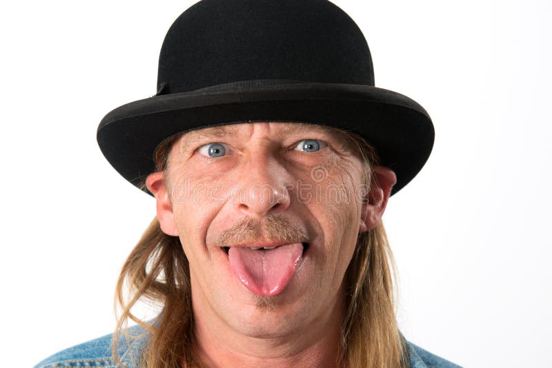 Gekke mens stock foto. Image of idioot, volwassen, bowlingspeler - 35991488