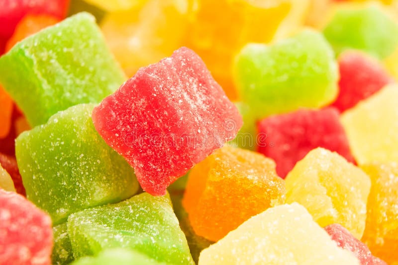 Gekonfijte vrucht stock afbeelding. Image of eten, vers - 27744519