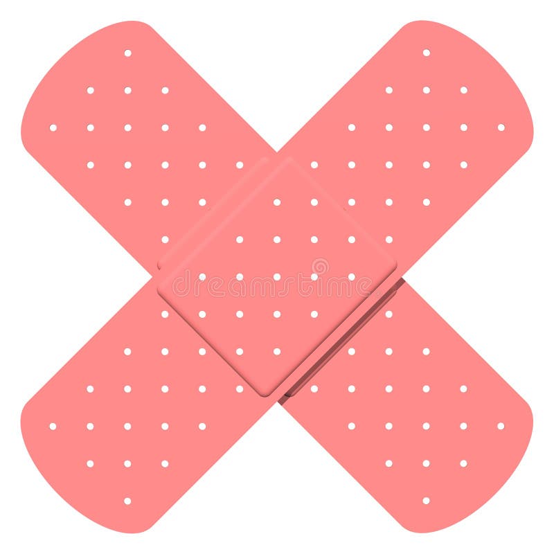 Gekruiste Pleister Clipart Pleisters Vectoren, Illustraties En Clipart