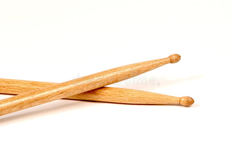 Trommel met stokken stock foto. Image of muziek, stok - 1050608