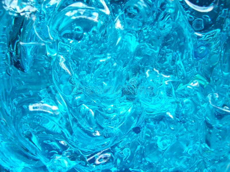 Gel azul imagen de archivo. Imagen de estruendo, limpio - 376643