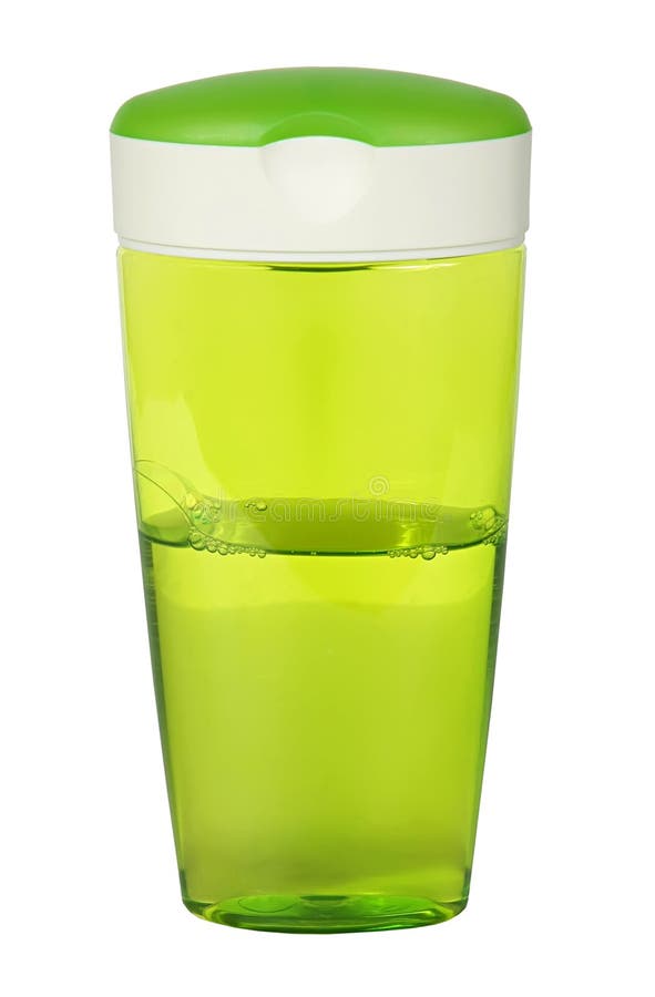Gel, Foam or Liquid Soap Plastic Bottle White. Stock Image - Image of ...