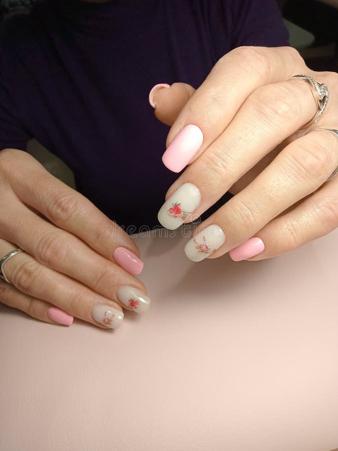 Gel nail polish stock image. Image of nail, polish, pink - 272020217