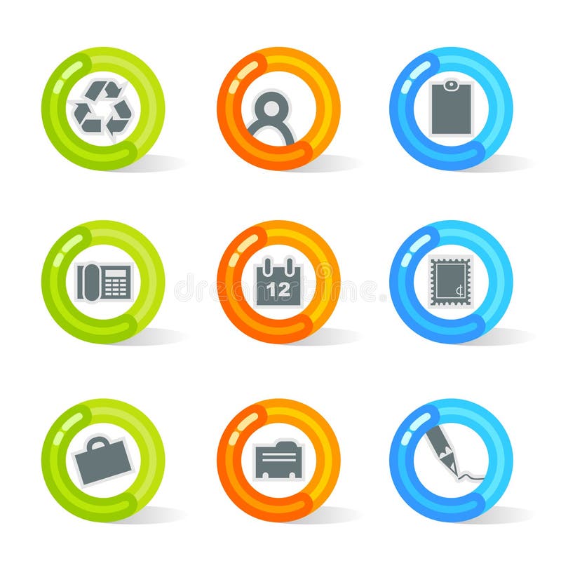 Gel Web Icons (vector) stock vector. Illustration of shopping - 2808613