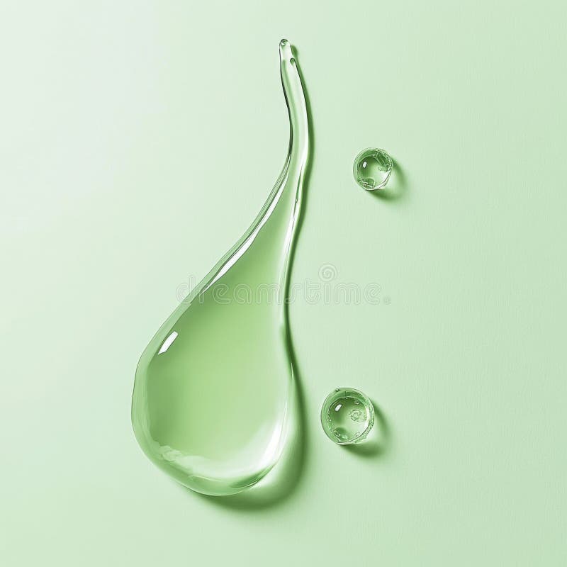 Gel Texture Face Serum for Soothing and Hydration, with a Drop of Oil ...