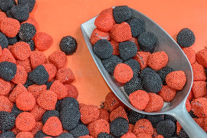 Gelatin candies close-up stock image. Image of blue, jujube - 93336909