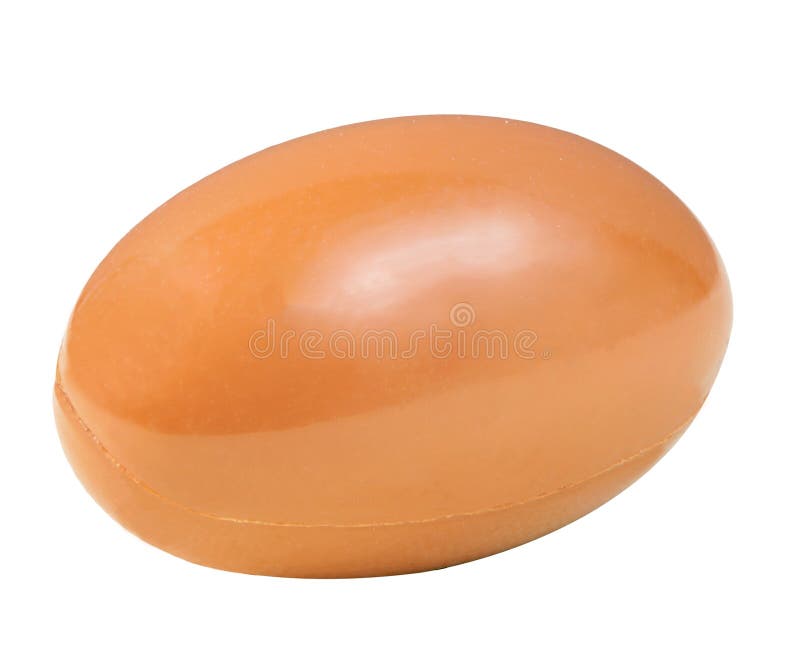 Gelatin Capsule with Medicine Inside. Cut Capsule, Side View Stock ...