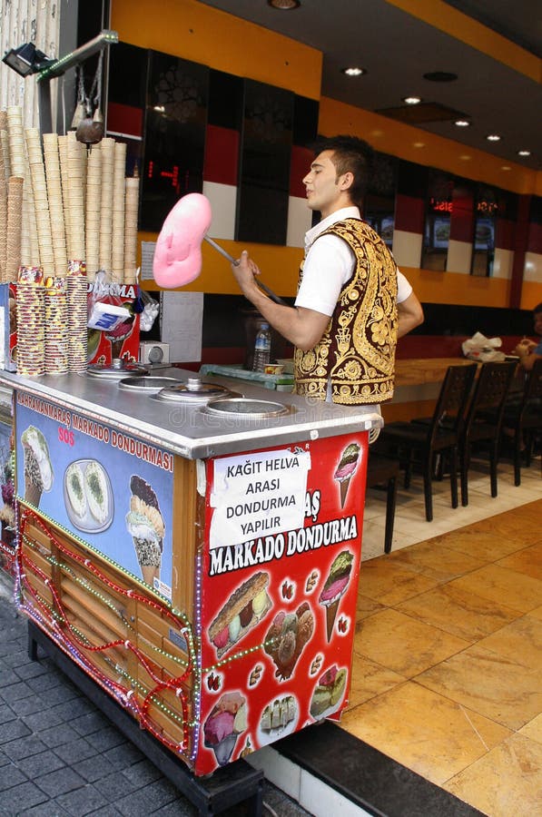 Gelato Turco. Costantinopoli Fotografia Editoriale - Immagine di ...