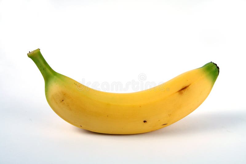 Gelbe Banane stockbild. Bild von reif, frucht, getrennt - 2137571