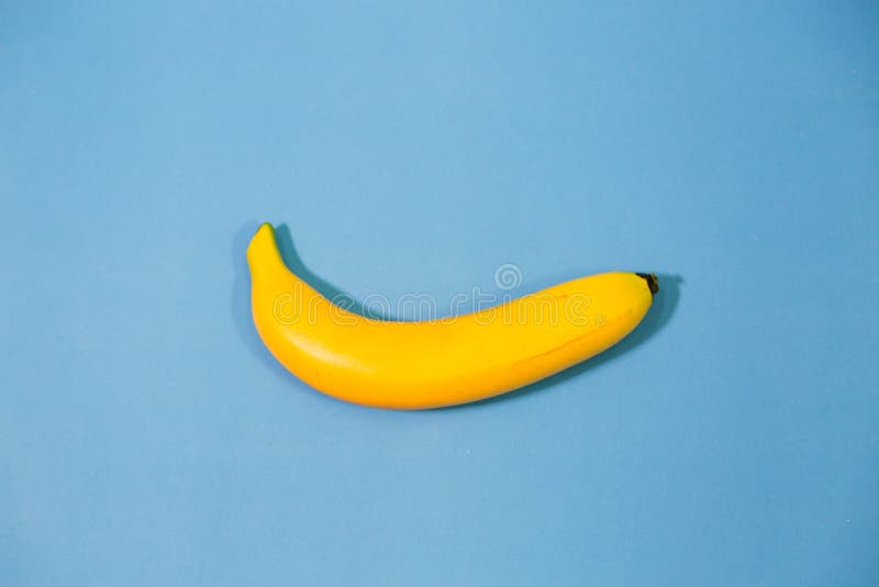 Gelbe Banane stockbild. Bild von flach, lage, gesund - 95926439