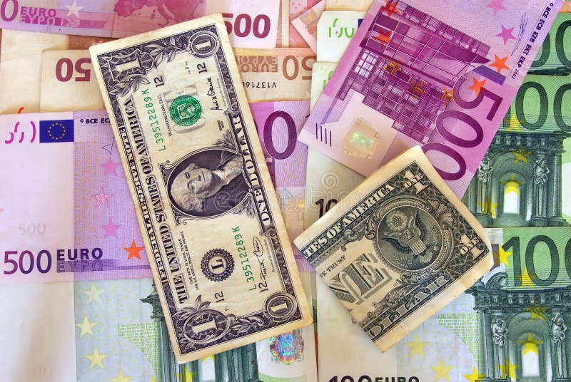 Geld stock foto. Image of stapel, verkoop, europa, handel - 12118564